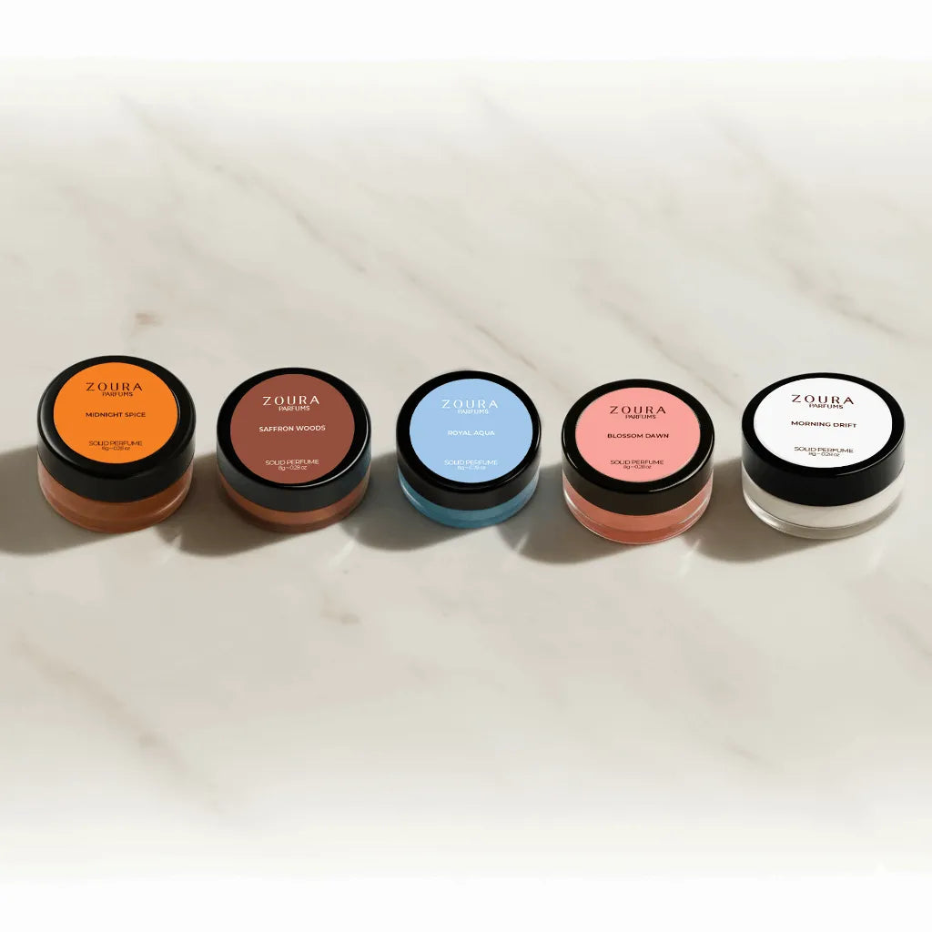 5 Solid Perfumes @449 – ZOURA