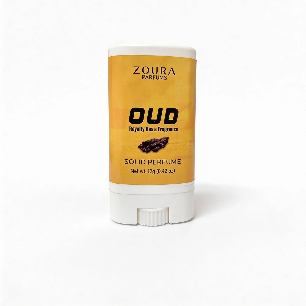 ZOURA Oud Solid Perfume Stick | Rich Alcohol-Free Fragrance