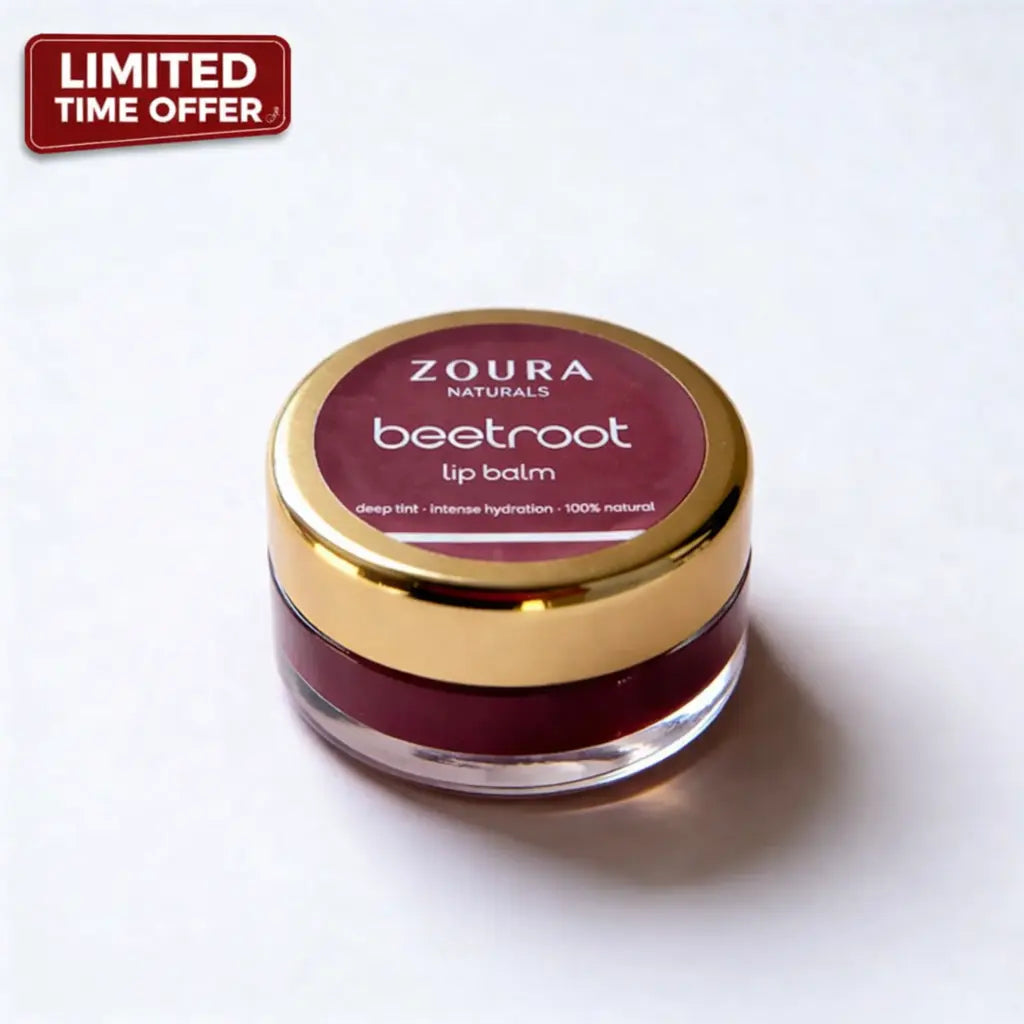 Beetroot Lip Balm | Natural Tint, Moisturising Lip Care – ZOURA